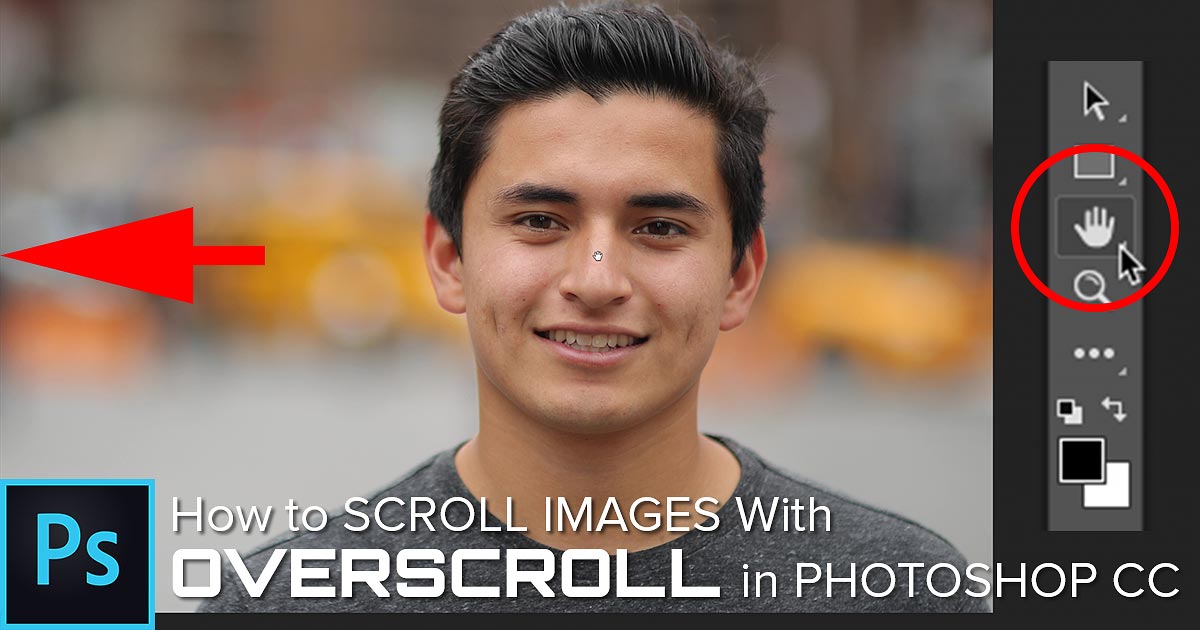 How To Scroll Images Using Overscroll In Photoshop CC