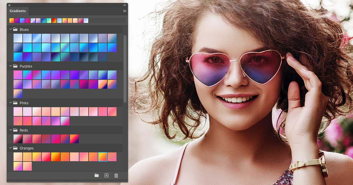 The New Gradients And Gradients Panel In Photoshop CC 2020