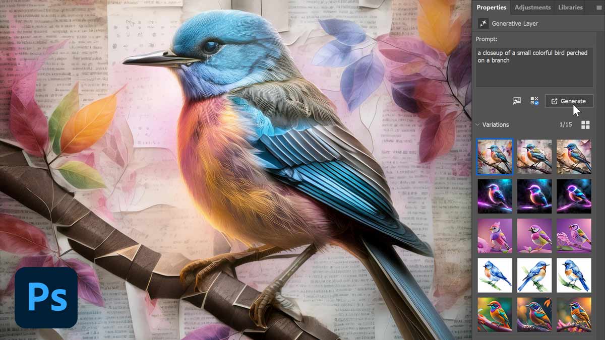 How to Generate AI Images in Photoshop using Adobe Firefly